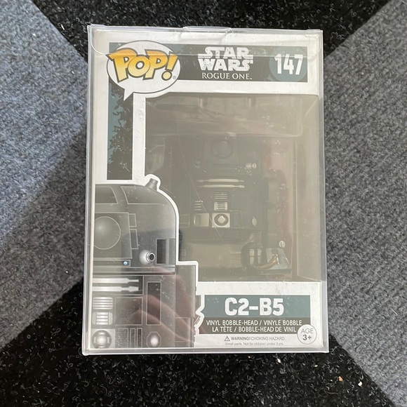 Funko | Toys | Star Wars C2b2 Funko Pop With Funko Protector | Poshmark